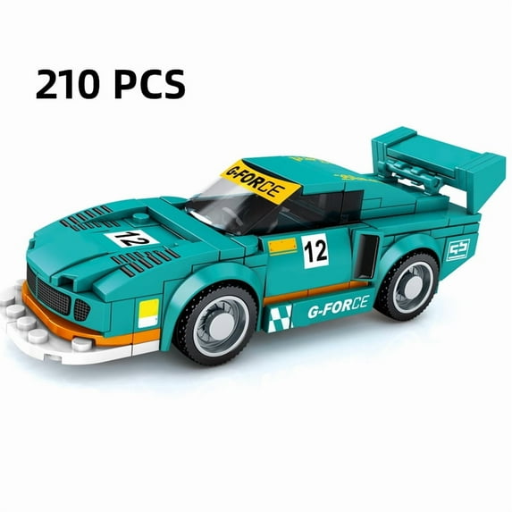 City Speed Racing MOC Car Sports Building Blocks Bricks Classic Rally ...