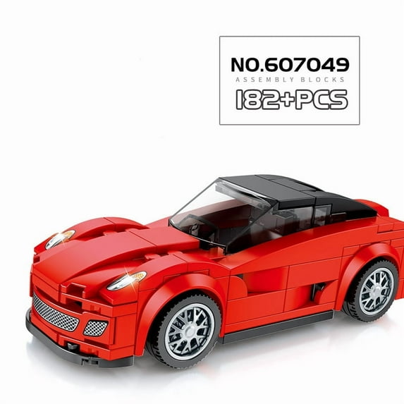 City Speed Racing MOC Car Sports Building Blocks Bricks Classic Rally ...