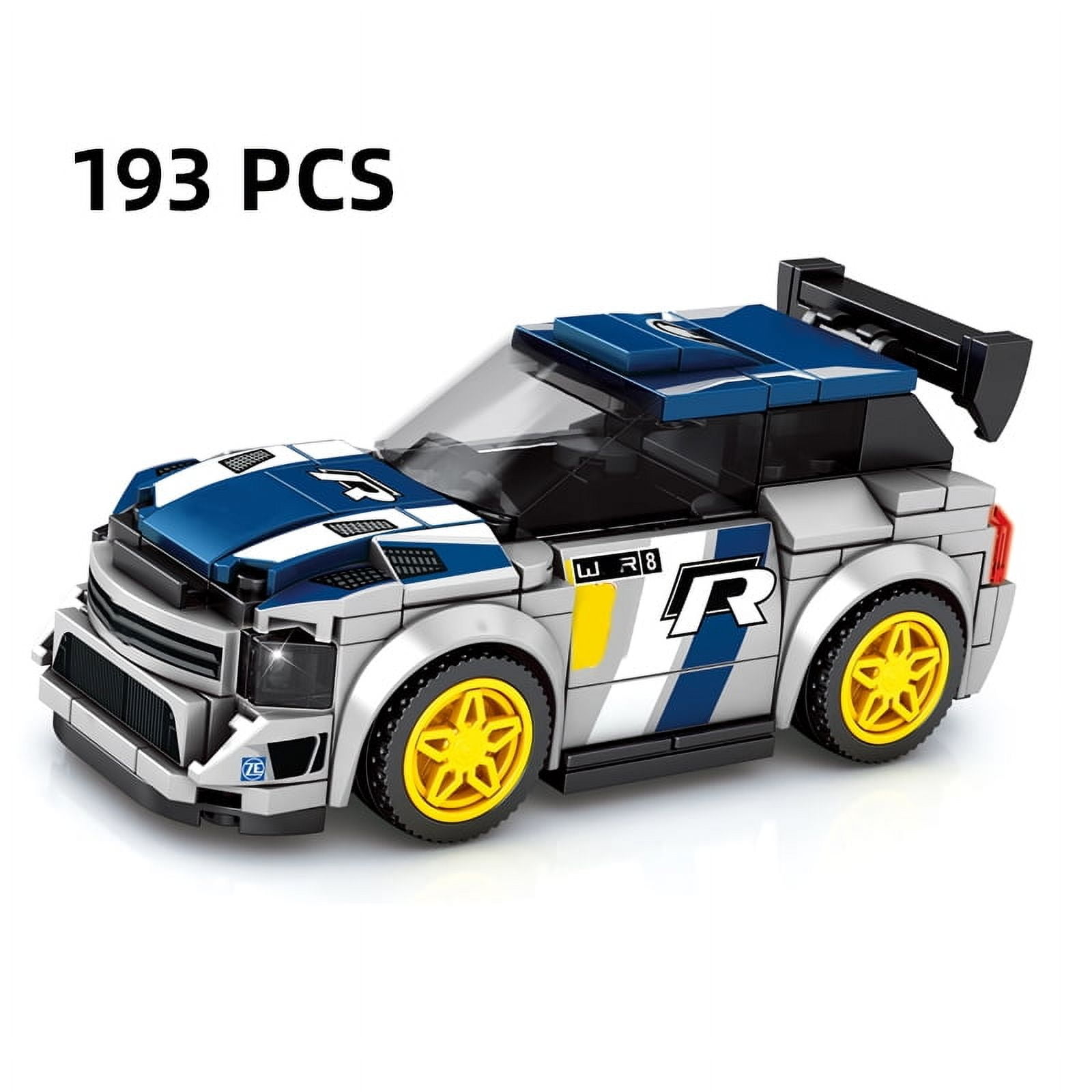 City Speed Racing MOC Car Sports Building Blocks Bricks Classic Rally ...