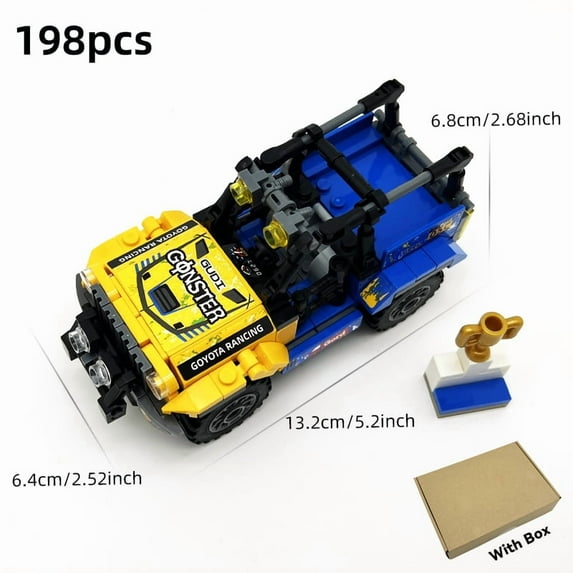 City Speed Sports Racing Car Vehicle Building Blocks Toy Model Kits Set ...