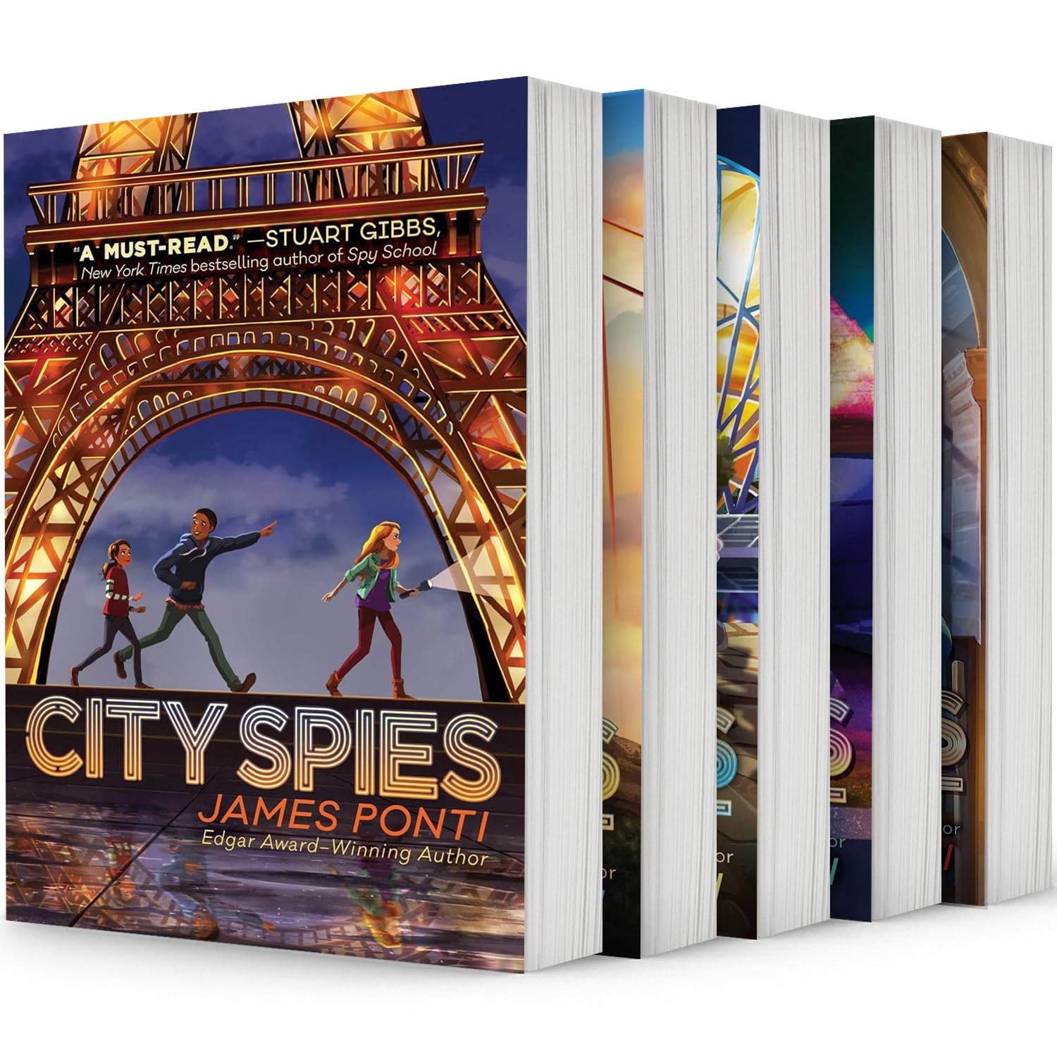 City Spies Series 5 Books Setby James Ponti - Mission Manhattan ...