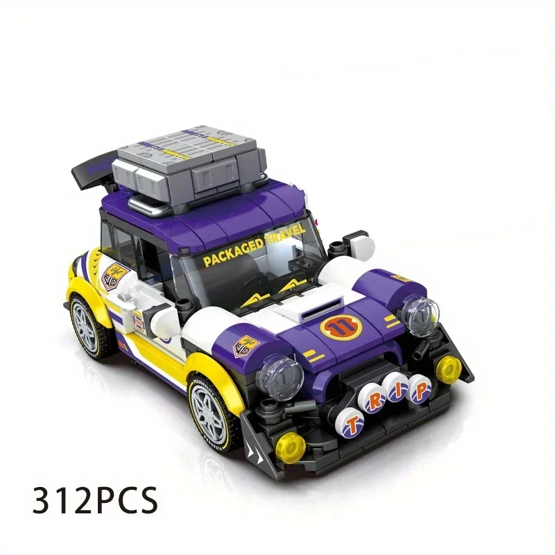 City Sports Car Series Building Blocks Speed Champion Racing Car Model ...