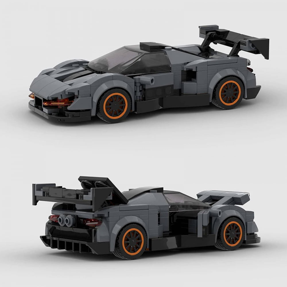 City Sports Car Series MOC Senna V2 Building Blocks Speed Champion ...