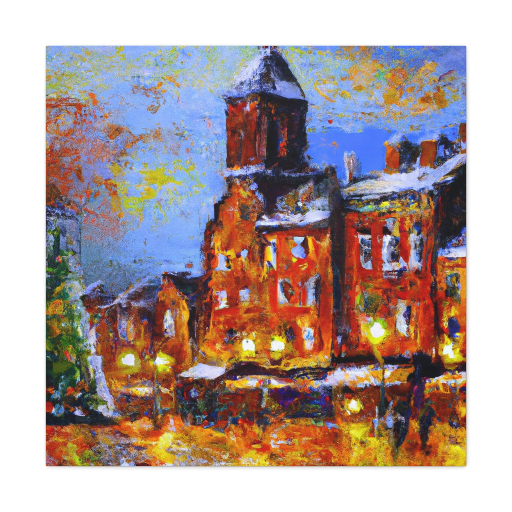 City Square Realism - Canvas - Walmart.com