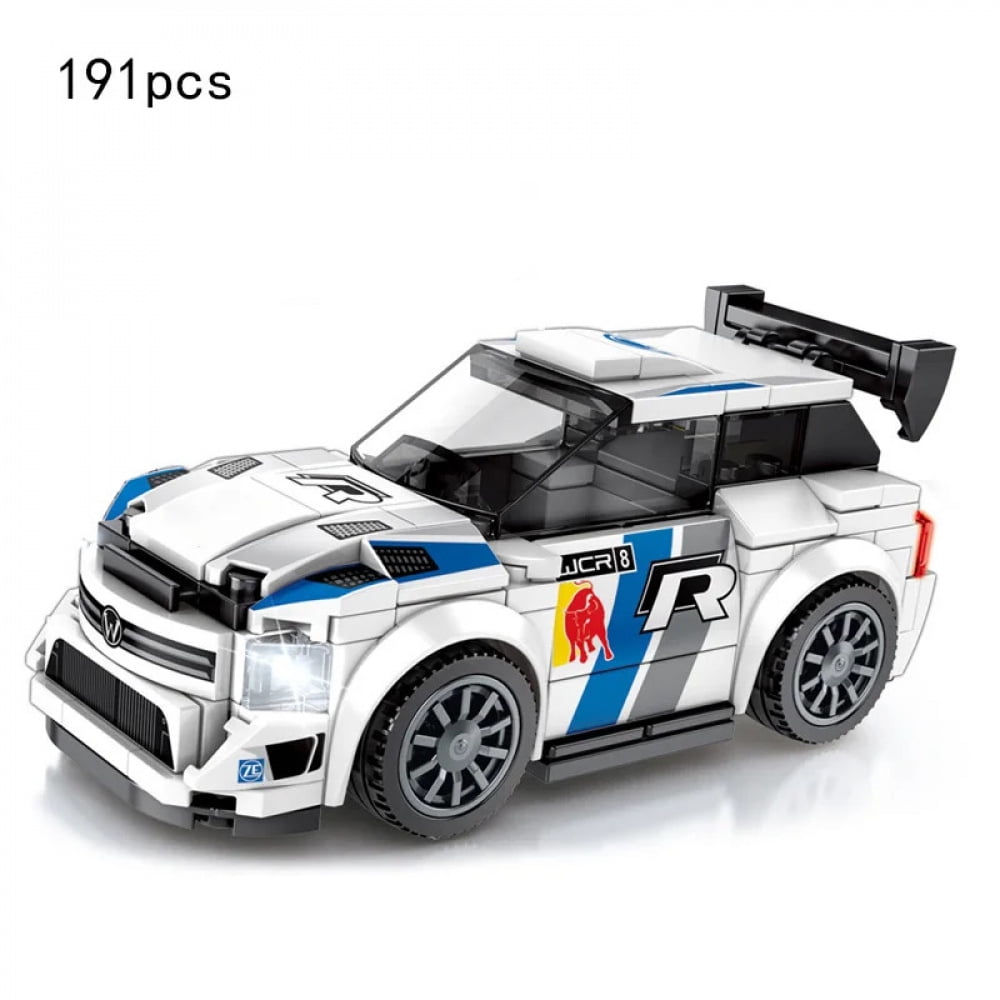 City Super Racer Car F1 Speed Champions Racing Model Building Blocks ...
