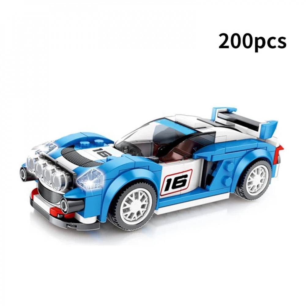 City Super Racer Car F1 Speed Champions Racing Model Building Blocks ...