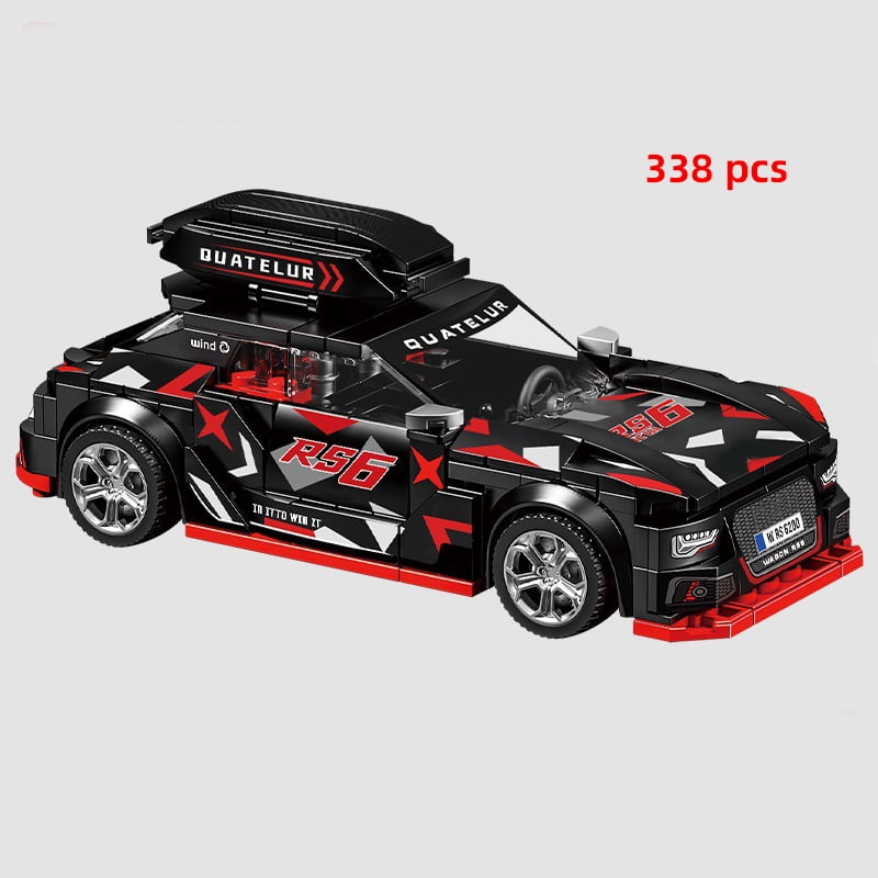 City Technical Car Speed Racing Car Building Blocks Sports Police Car ...