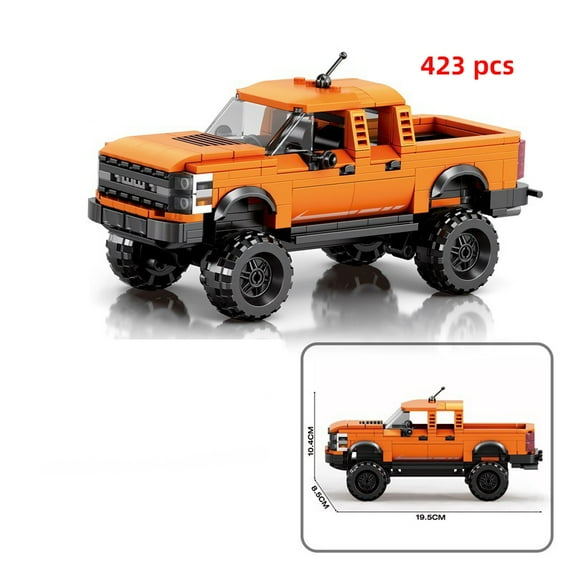 City Technical Car Speed Racing Car Building Blocks Sports Police Car ...