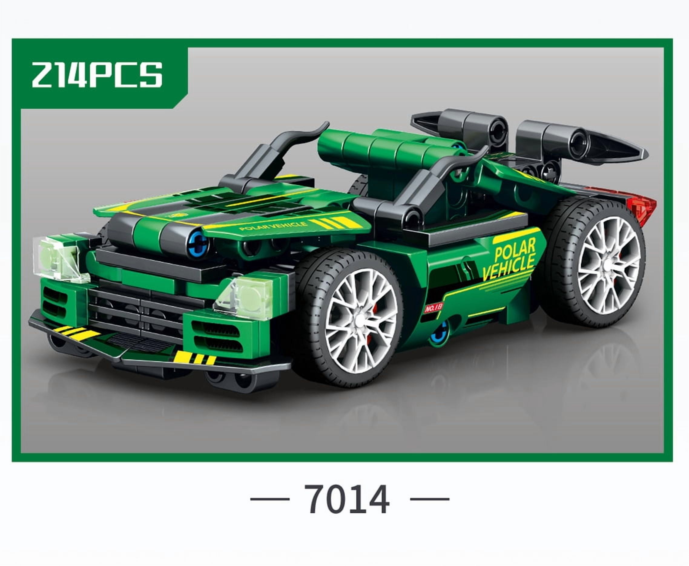 City Technique Speed Racing Car old Classic Sport Model Building Brick ...
