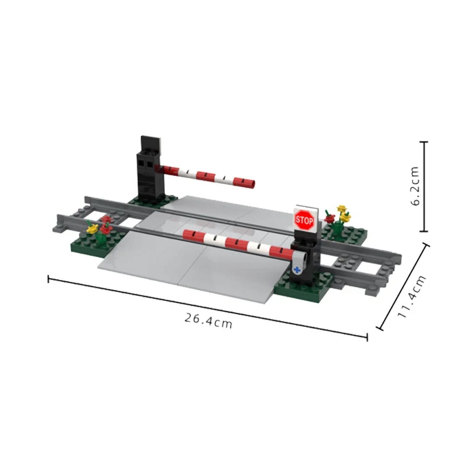 City Train Tracks Flexible Straight Curved Soft Rail Switch DIY ...