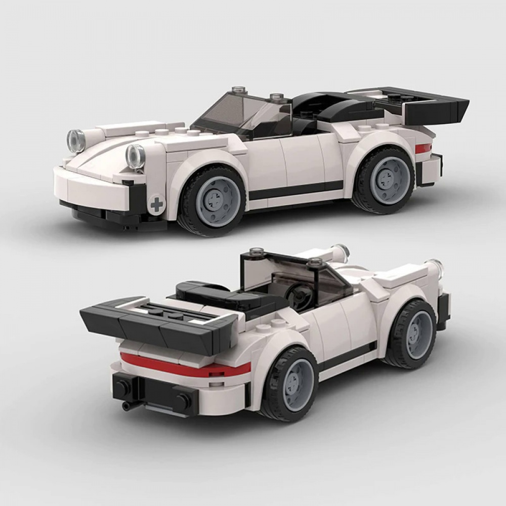 City Vehicle Building Blocks Speed Champions Open Cars Convertible Moc ...