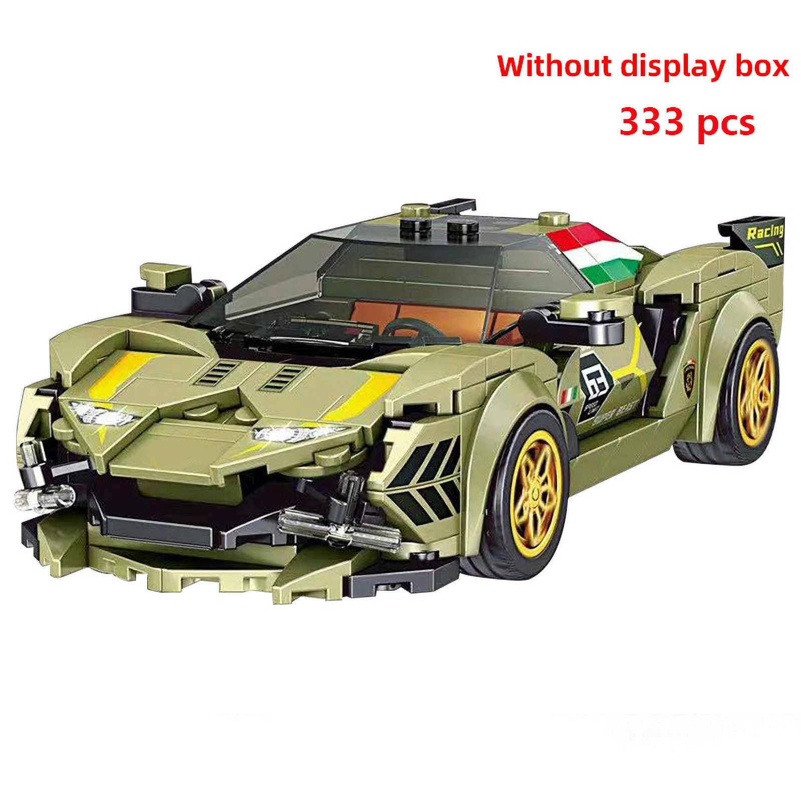 City Vehicle Speed Champion Technical Racing Car Building Blocks Racer ...
