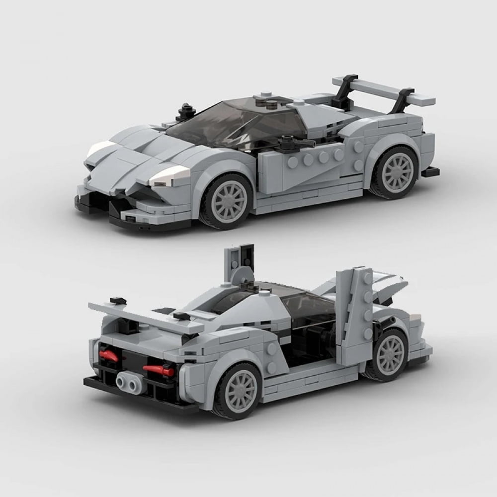 City Vehicle Technical Racing Car Speed Champion Building Blocks Racer ...