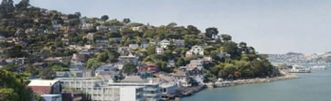 City at the waterfront, Sausalito, Marin County, California, USA Poster ...