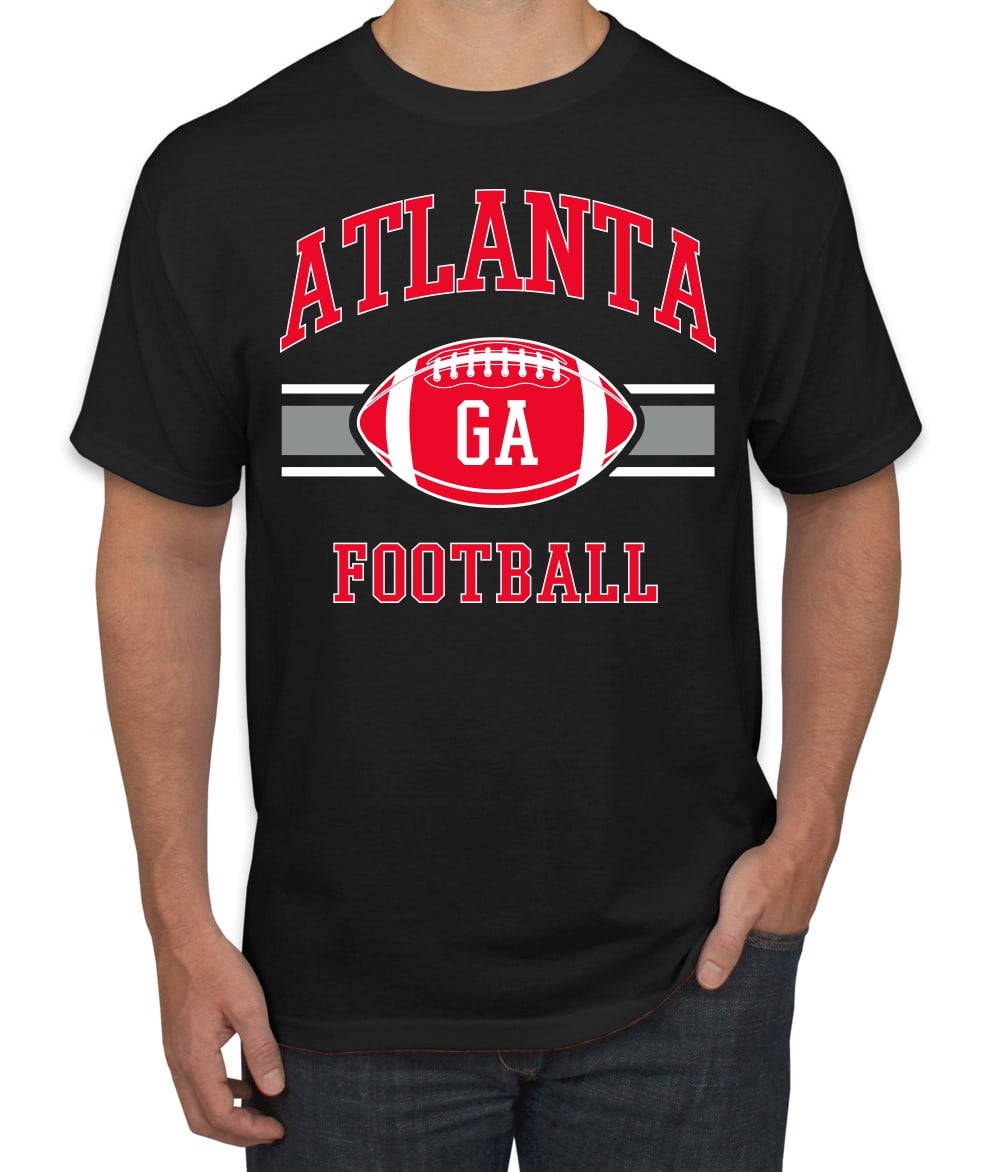City of Atlanta ATL American Football Fantasy Fan Sports Men's Graphic ...