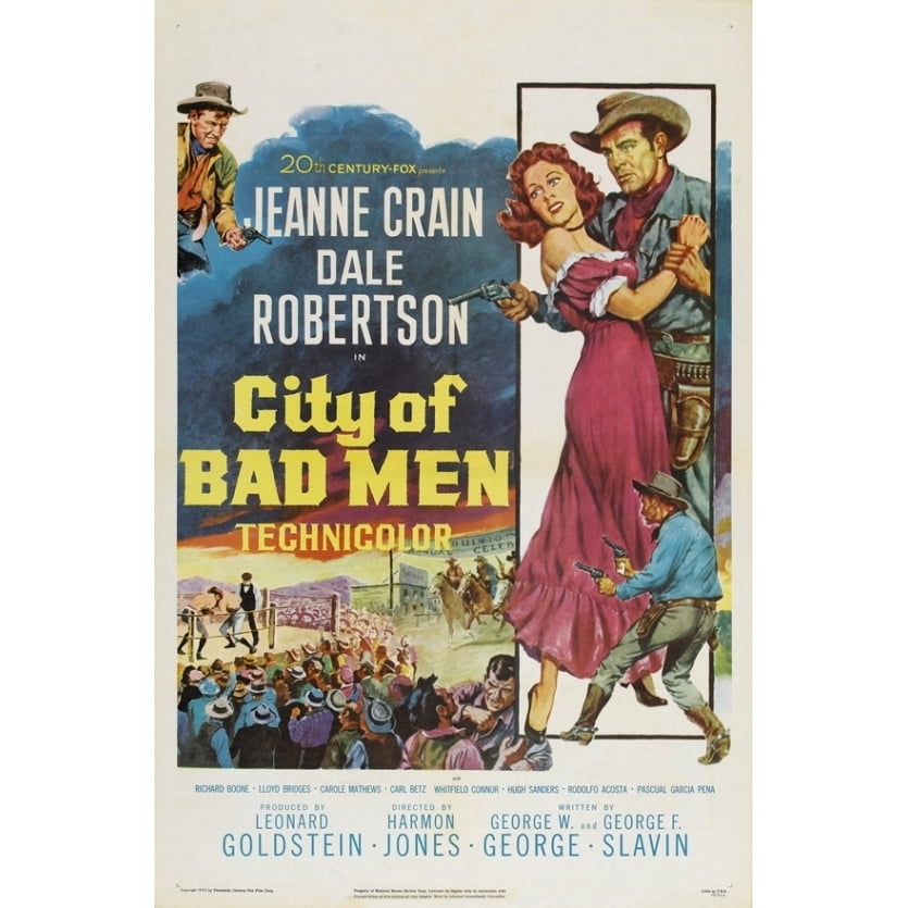 City of Bad Men Movie Poster (11 x 17) - Walmart.com