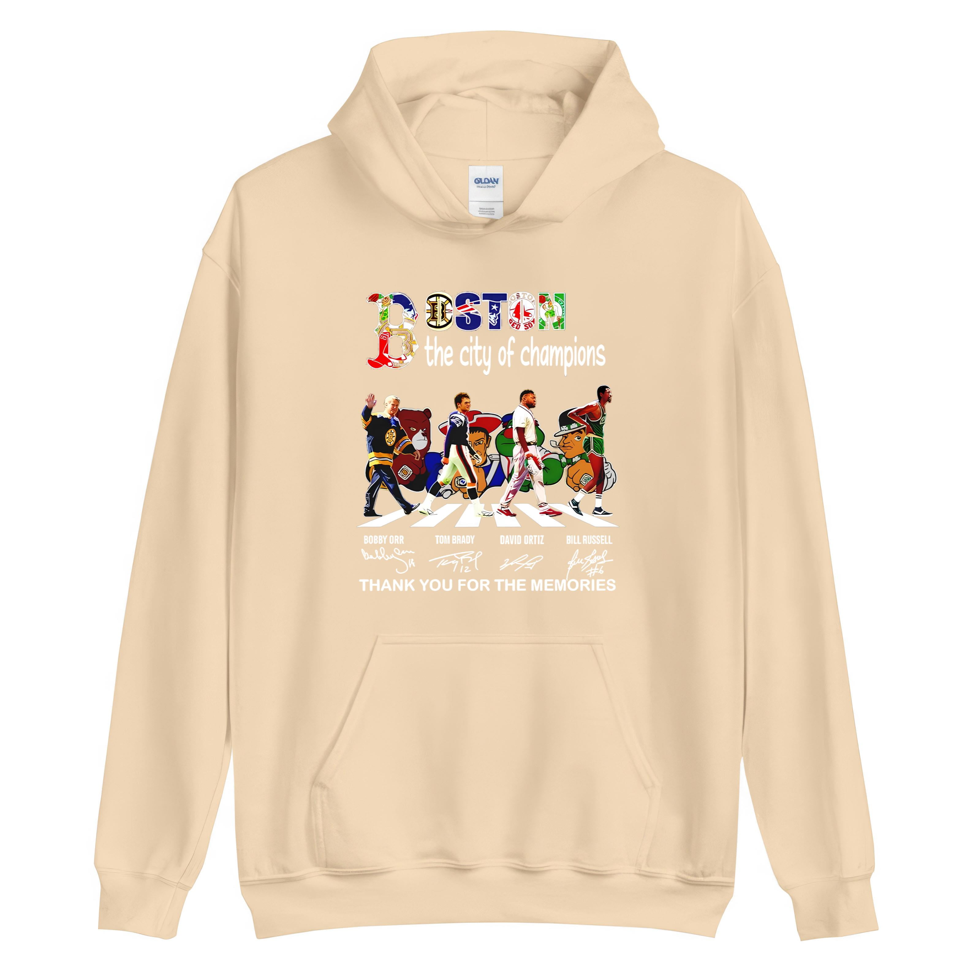 City of Champions Thank You For The Memories Shirt with Free Shipping ...