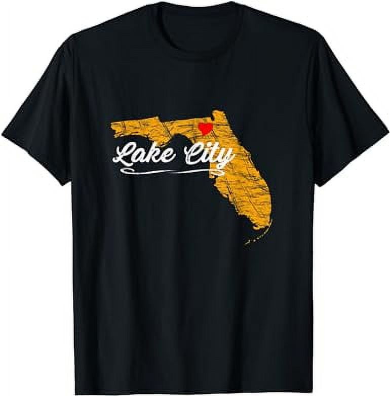 City of LAKE CITY | FLORIDA - FL Merch Souvenir - Graphic T-Shirt ...
