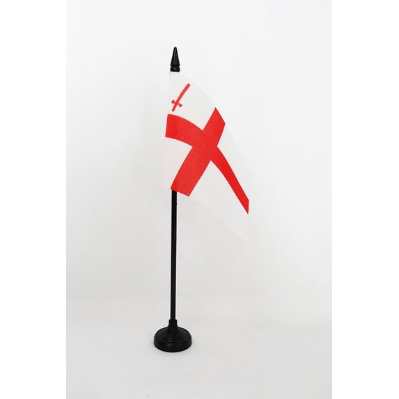 City of London Table Flag 4'' x 6'' plastic stick and base - Walmart.com