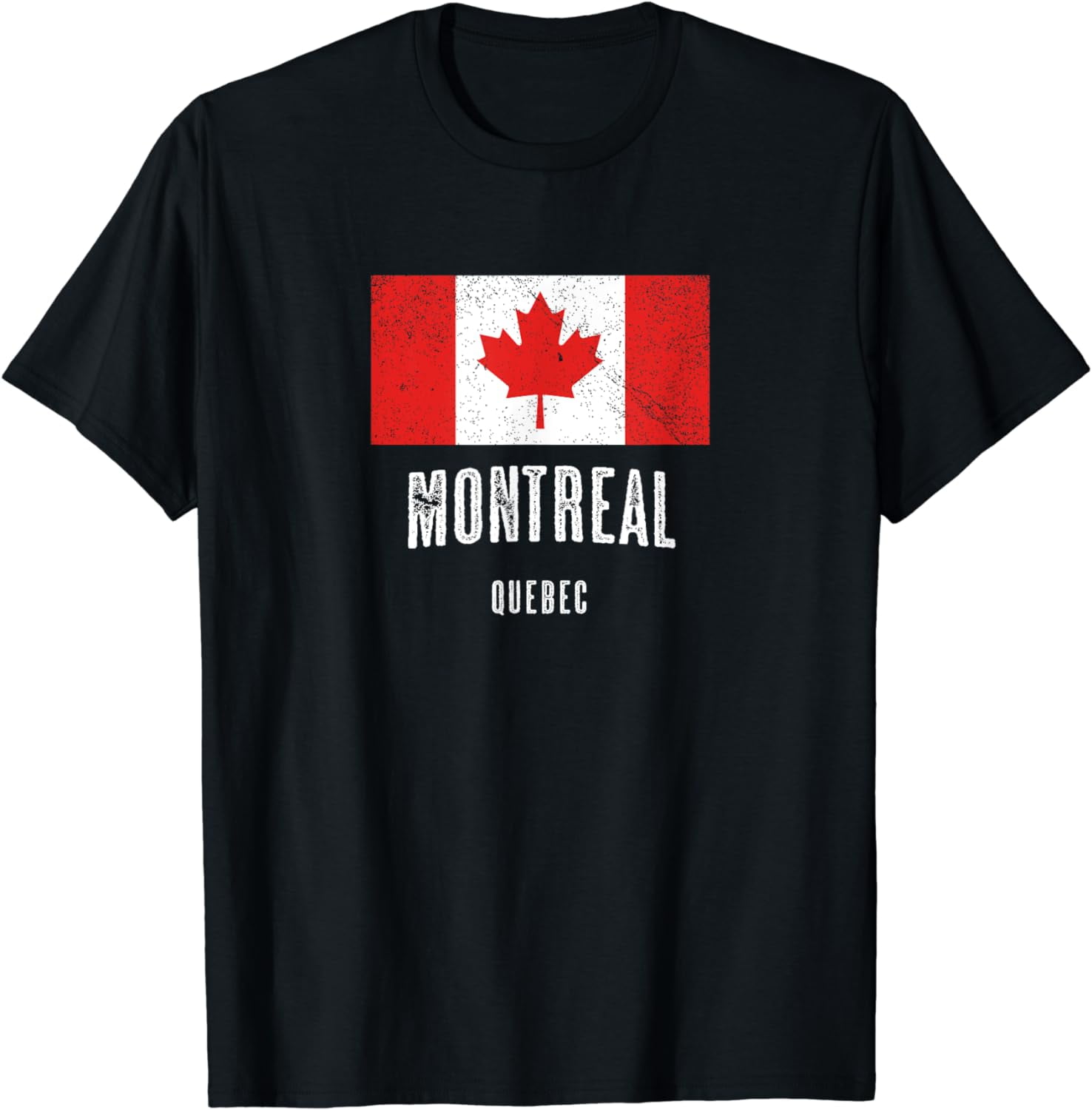 City of MONTREAL - CANADA | CANADIAN Flag Novelty Merch - T-Shirt ...