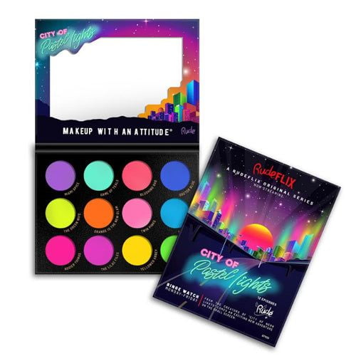 City of Pastel Lights - 12 Pastel Pigment & Eyeshadow Palette Default ...