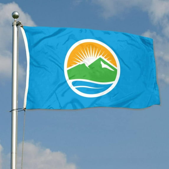 City of Provo Flag Banner 3x5ft Vivid Color Double Stitched with 2 ...