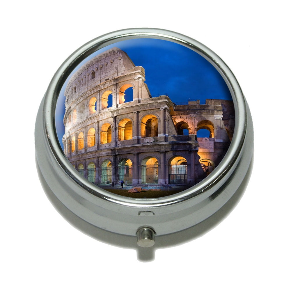 City of Rome Italy - Roman Colosseum Pill Box - Walmart.com