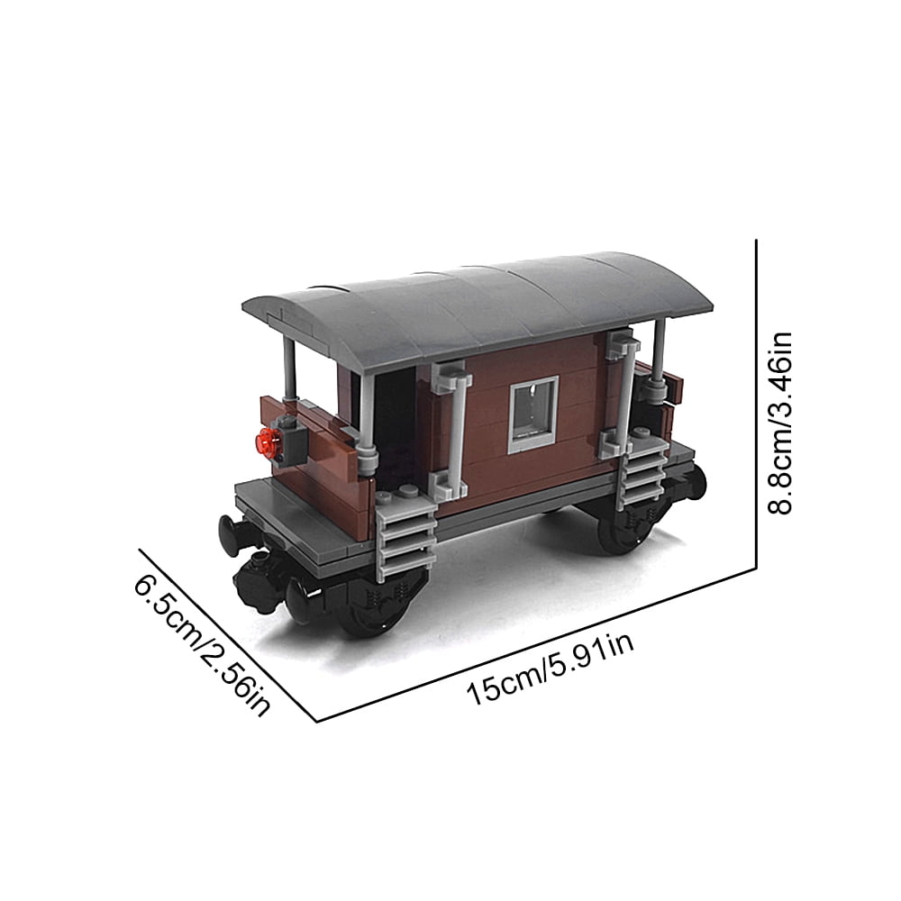 City train building blocks DIY modified accessories, creative MOC ...