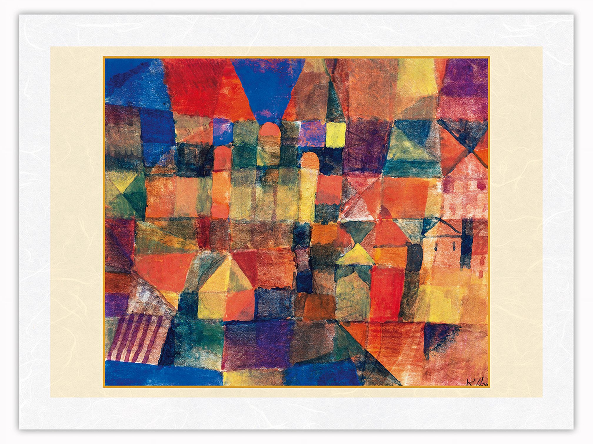 City with the Three Domes - From an Original Color Painting by Paul ...