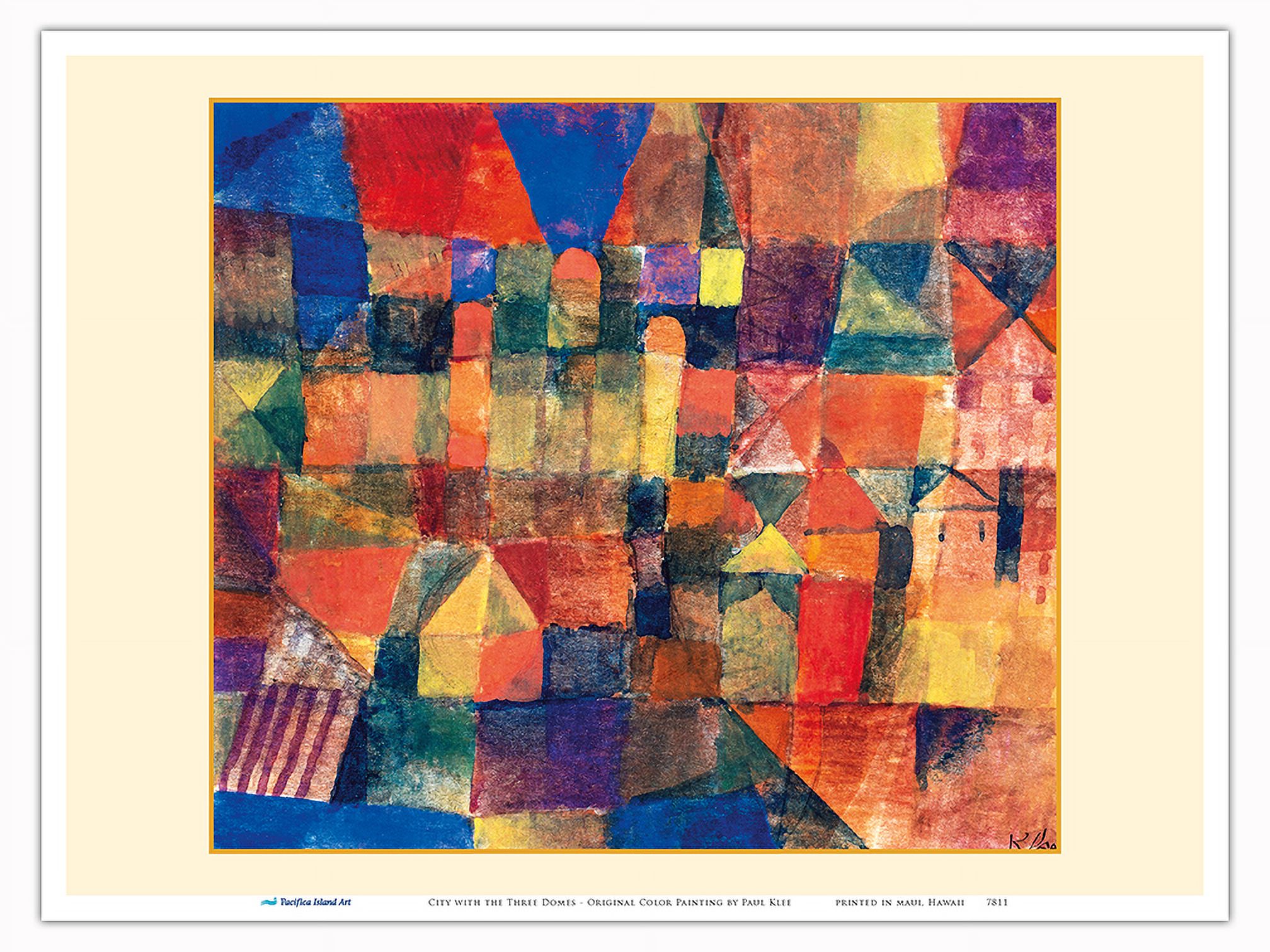 City with the Three Domes - From an Original Color Painting by Paul ...