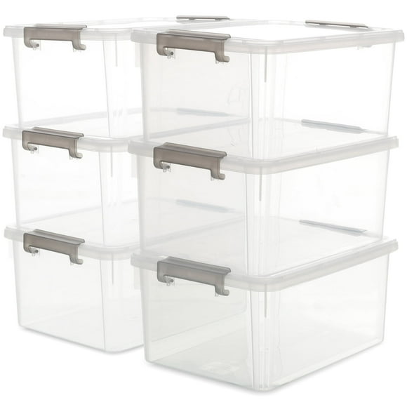 Open Plastic Storage Bins