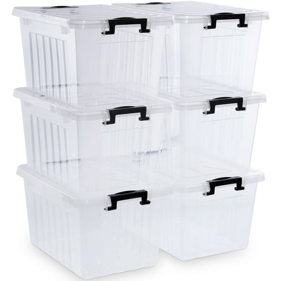 Shallow Underbed Storage Containers