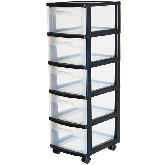 5 Drawer Plastic Storage