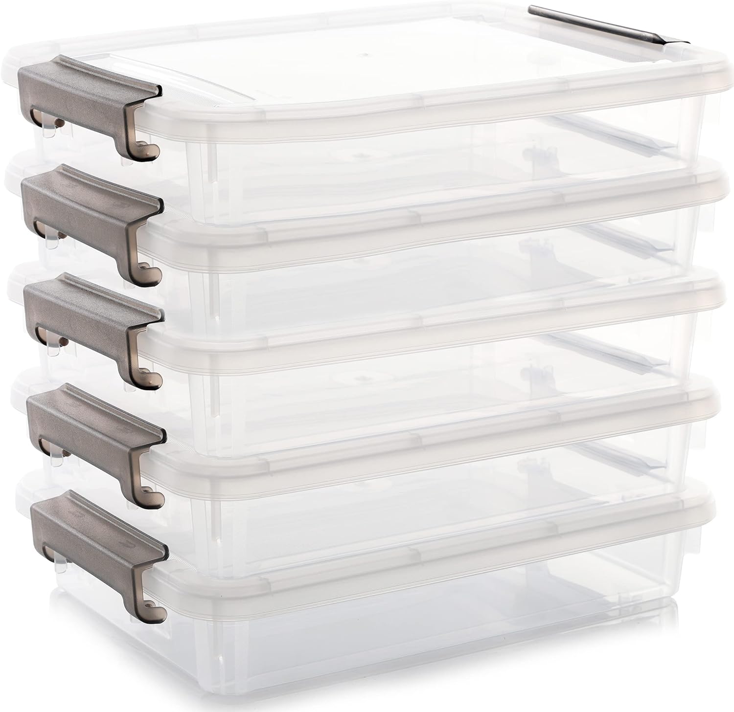 IRIS Small Divided Case, Clear - Walmart.com