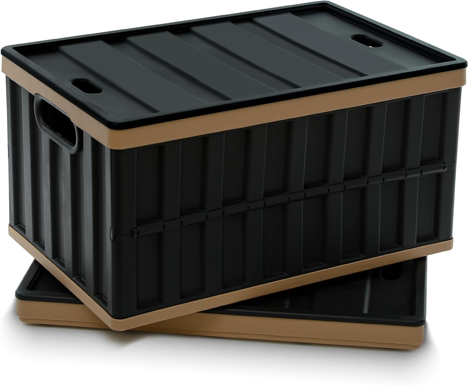 Citylife 64L Collapsible Storage Bins with Lids Plastic Storage ...