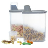 Buddeez 16 QT. Bird Seed Storage Dispenser, Plastic Container with Lid ...