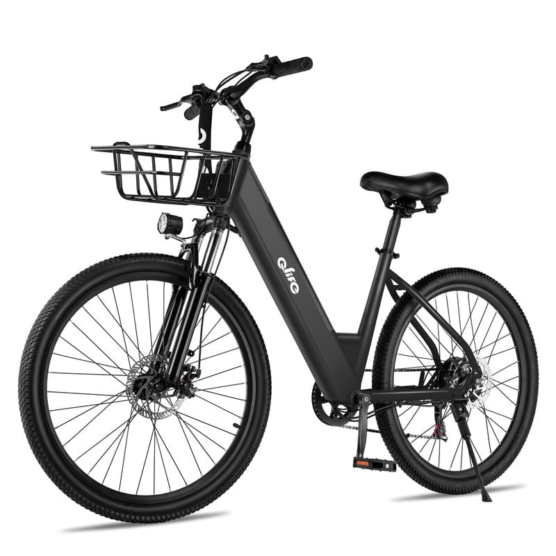 Cityone Electric Bike for Adults 26" Step-Through 20MPH Ebike with 2.1 ...