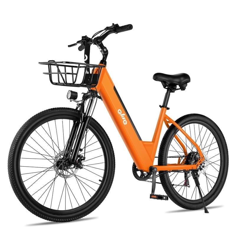 Cityone Electric Bike for Adults 26" Step-Through 20MPH Ebike with 2.1" Tire, UL2849 Certified ...
