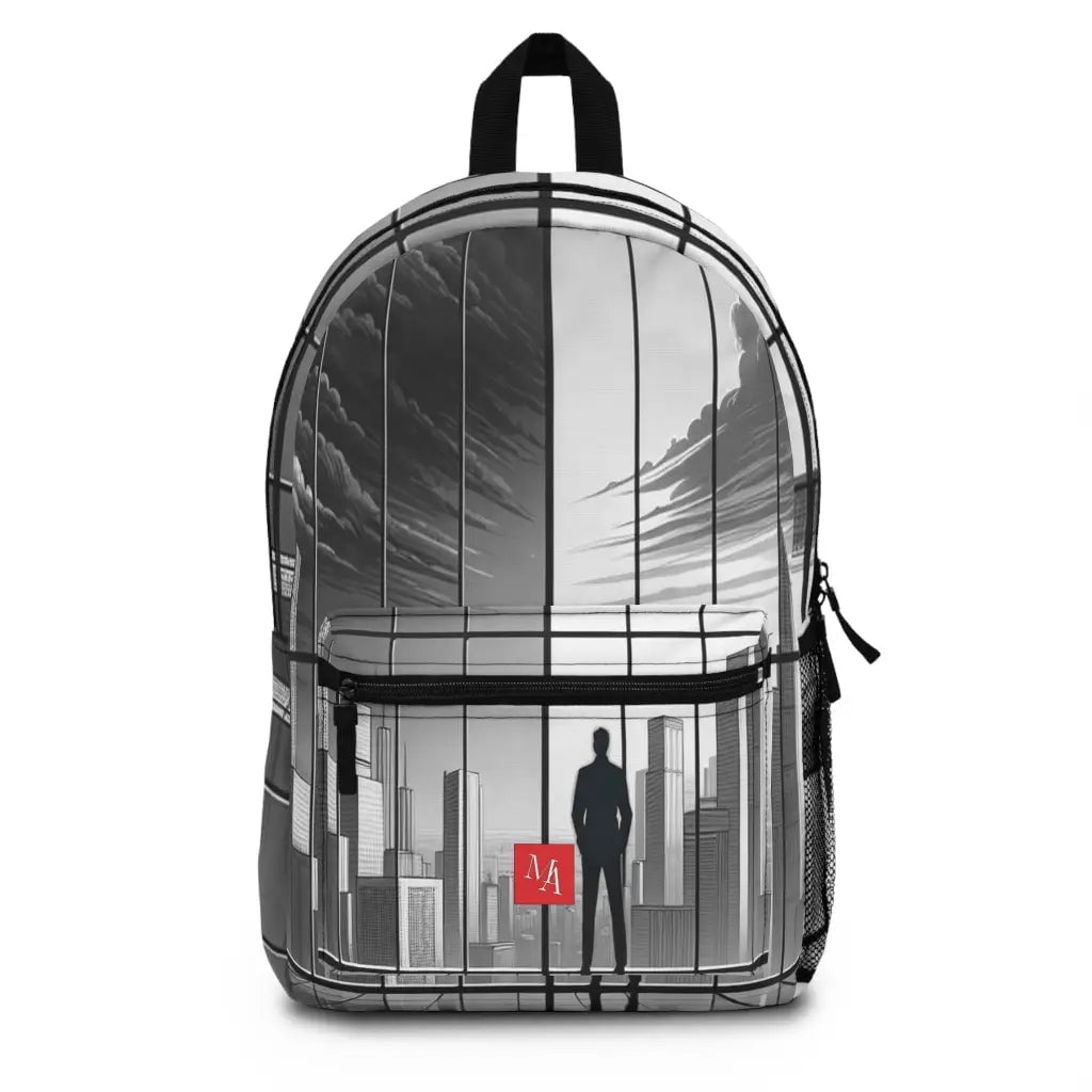 Cityscape from the Skyline Window- Backpack - Walmart.com