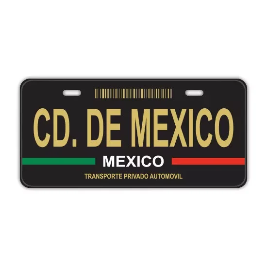 Ciudad De Mexico Mexico Me.Xi.Can License Plate Style Sticker Phone ...