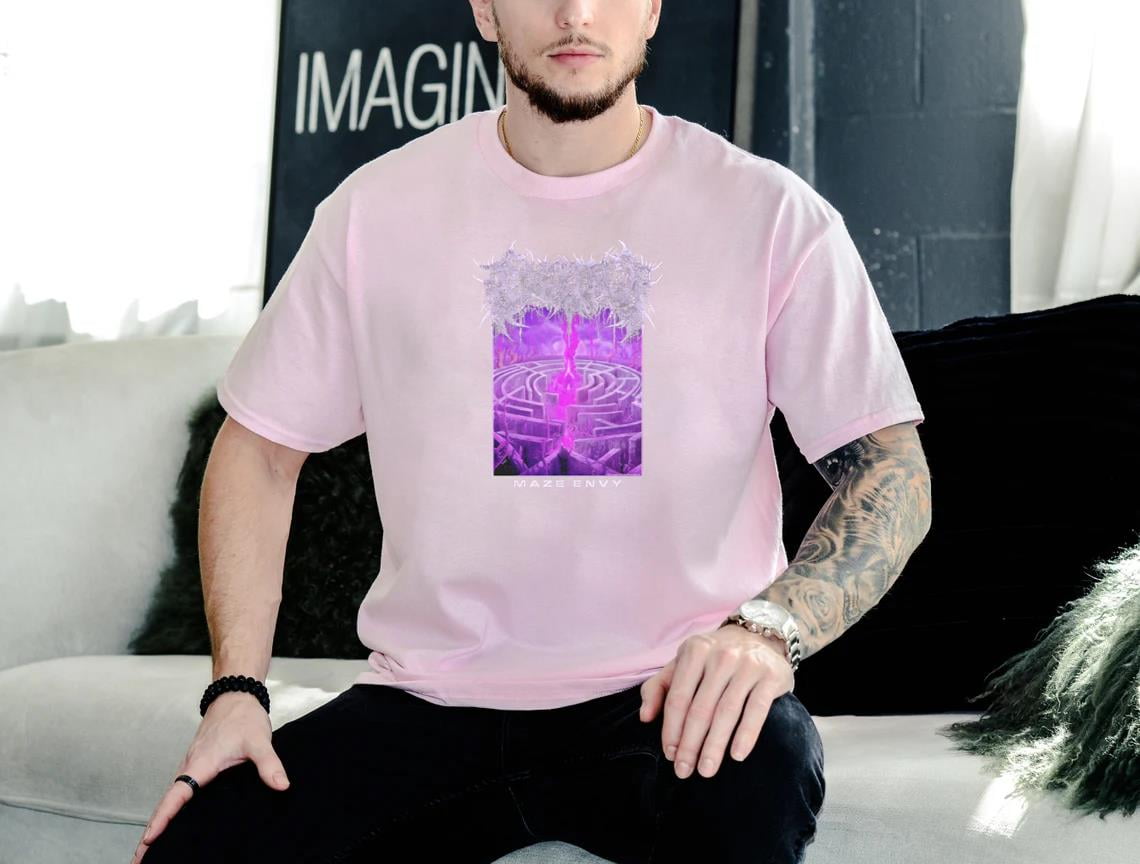 Civerous Maze Envy Band Merch Album Art Design T-Shirt, for men & women ...