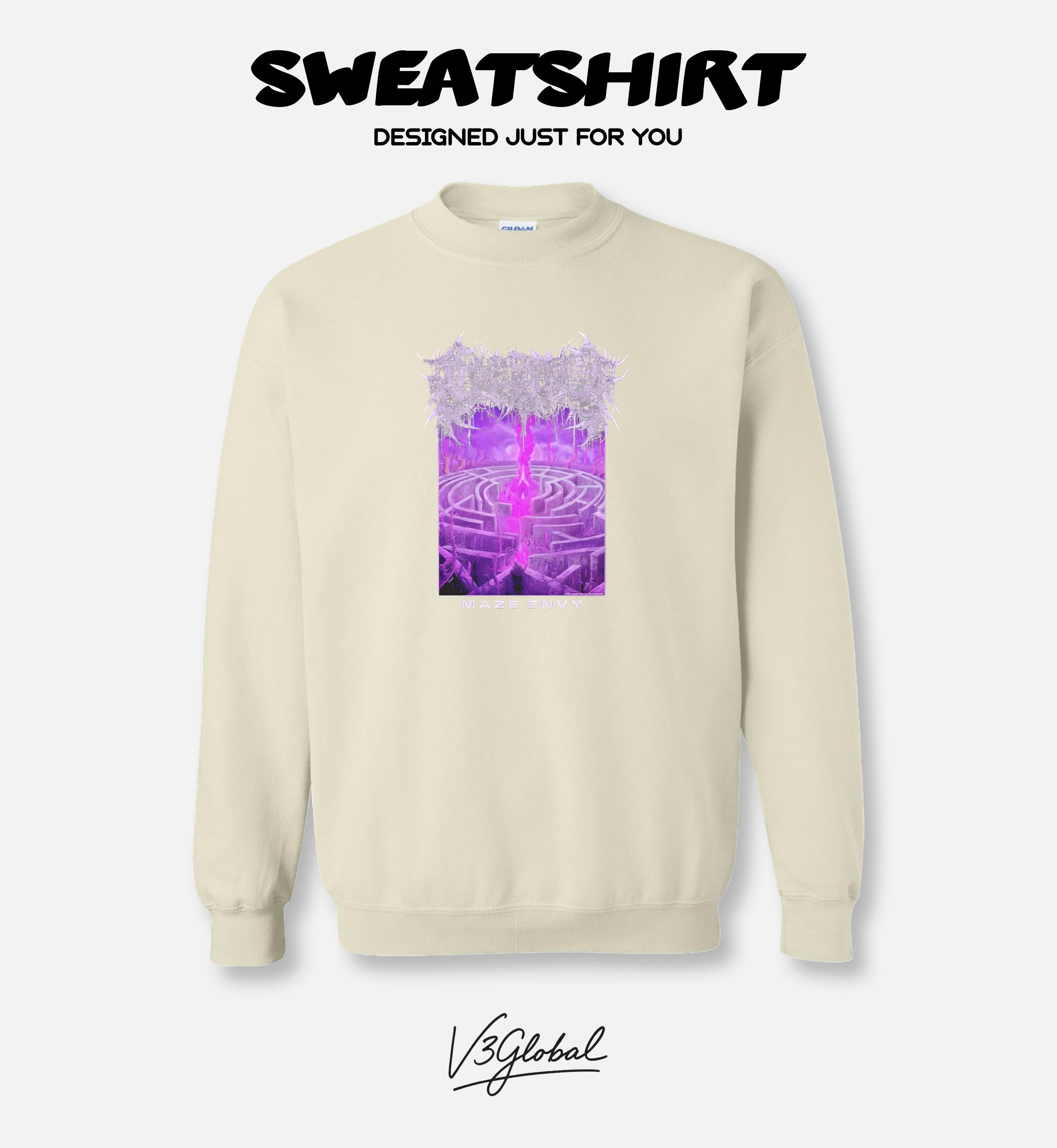 Civerous Maze Envy Band Merch Album Art Rock Metal Death Doom Music ...