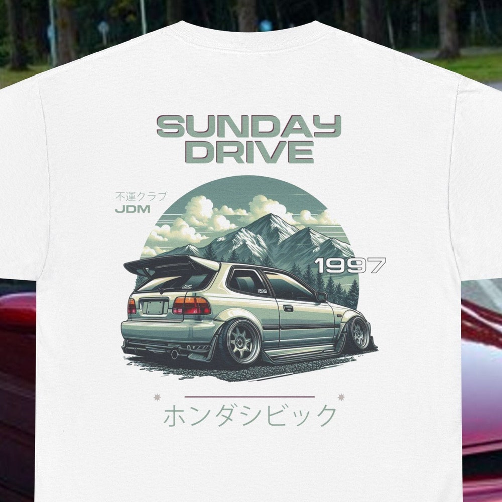 Civic Honda JDM shirt, Retro JDM t-shirt, 90s shirt, boyfriend gift ...