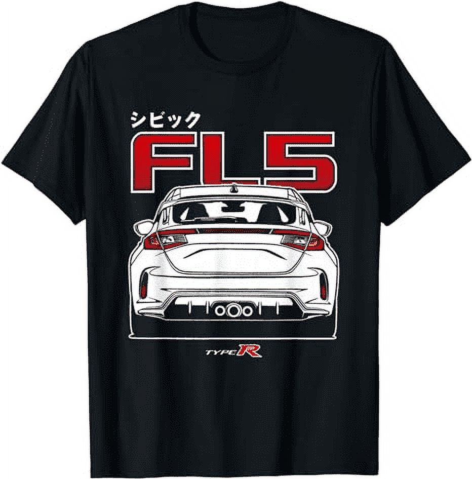 Civic Type R FL5 Japanese Car T-Shirt - Walmart.com