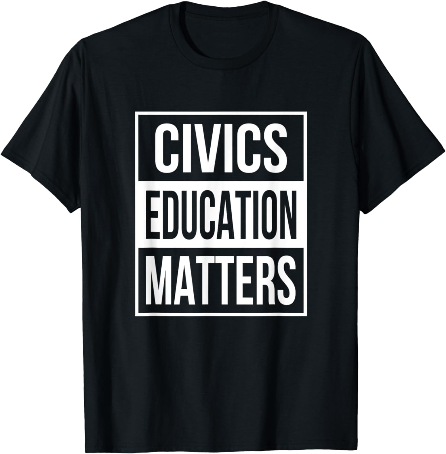 Civics Education Matters T-Shirt - Walmart.com