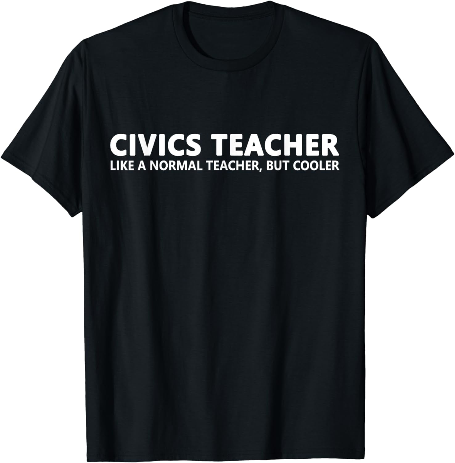 Civics Teacher Funny Civics Teacher T-Shirt - Walmart.com