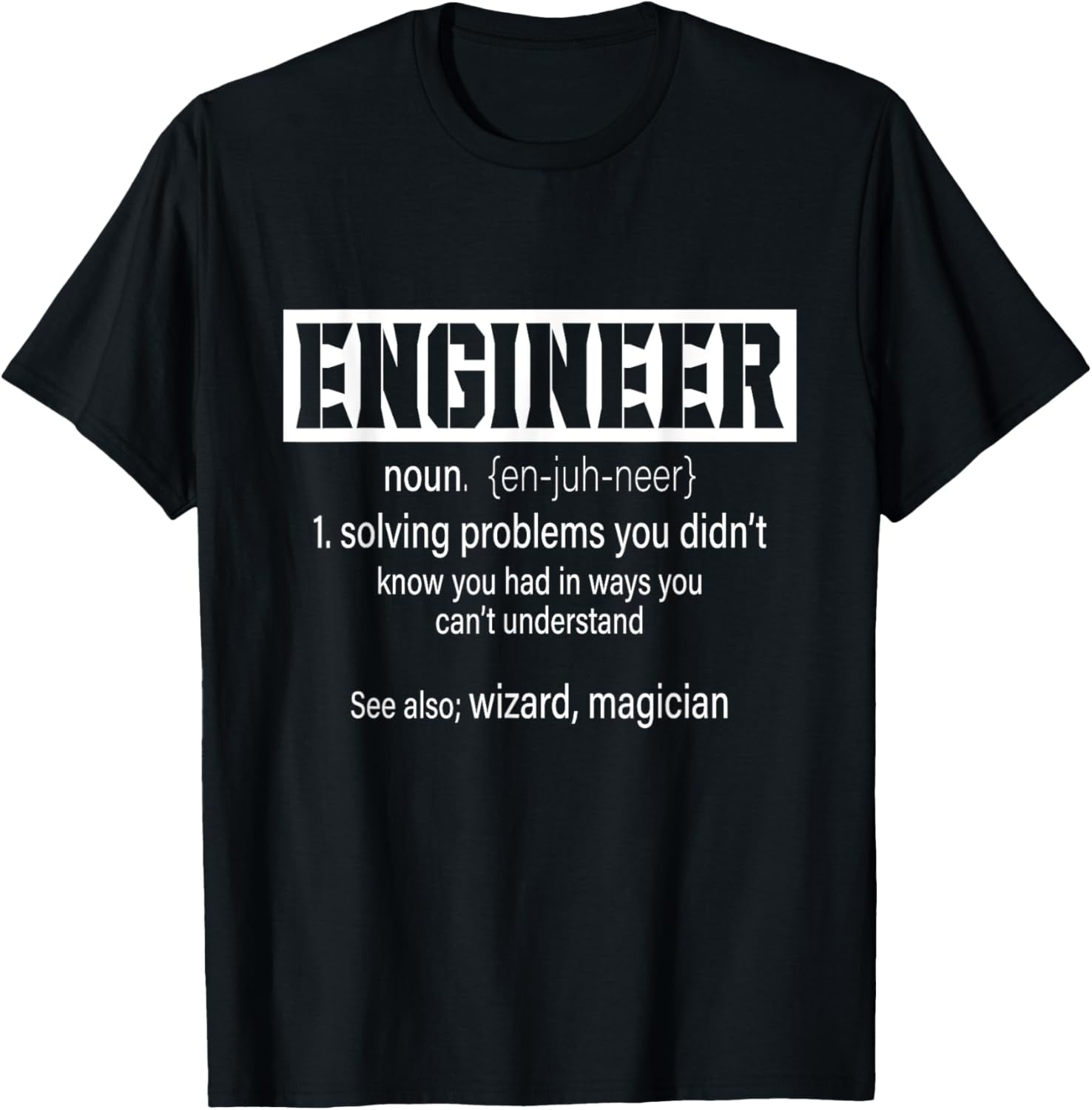 Civil Engineer Definition Funny Engineering T-Shirt - Walmart.com