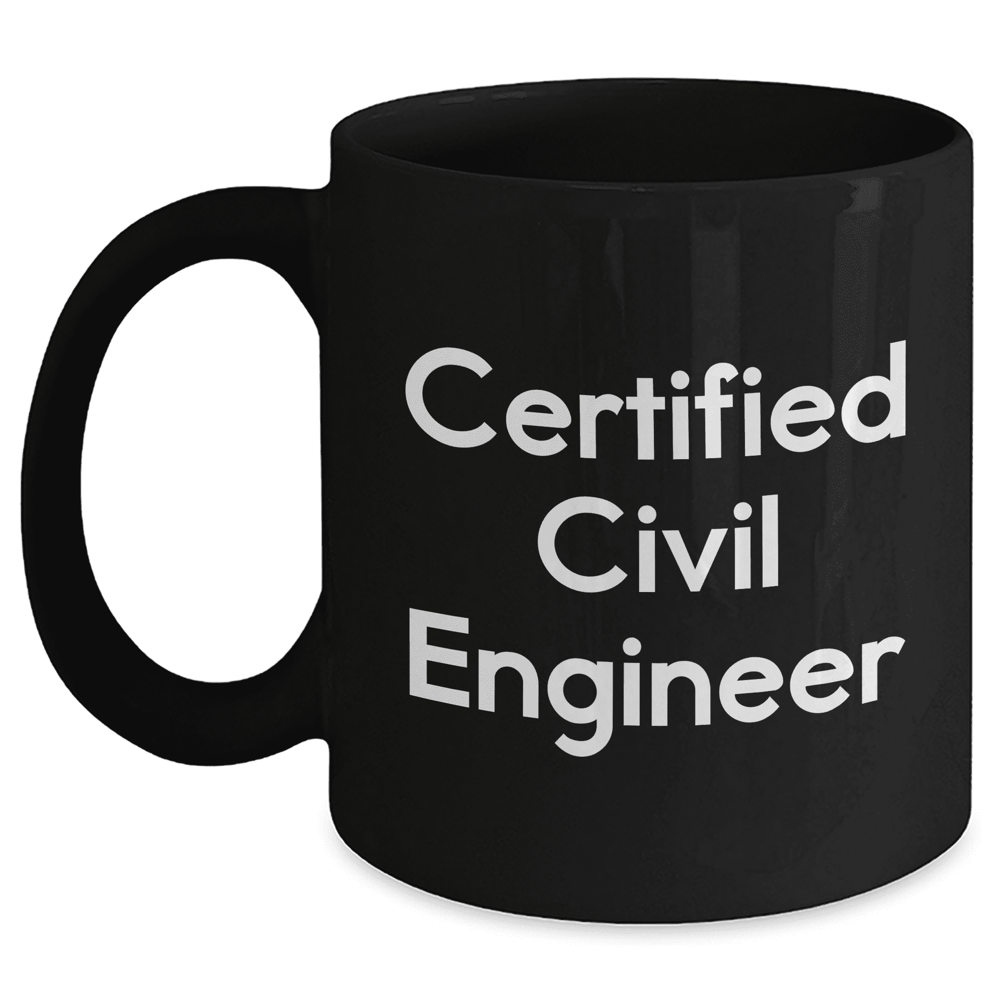 Civil Engineer Gifts, Mom's Special Day, Black Coffee Mug, Fun Quote ...