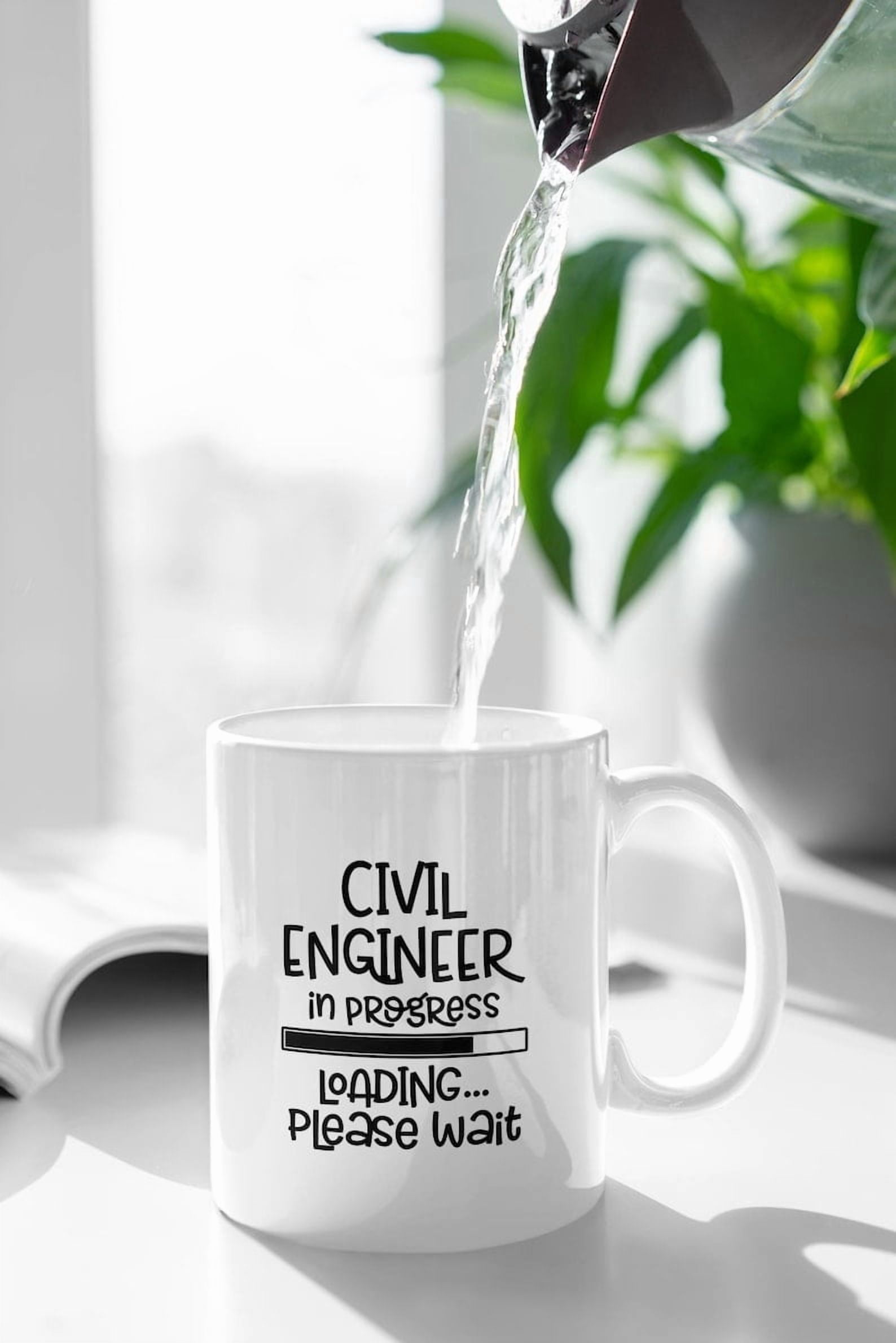 Civil Engineer In Progress Mug Future Civil Engineering Gift Loading ...