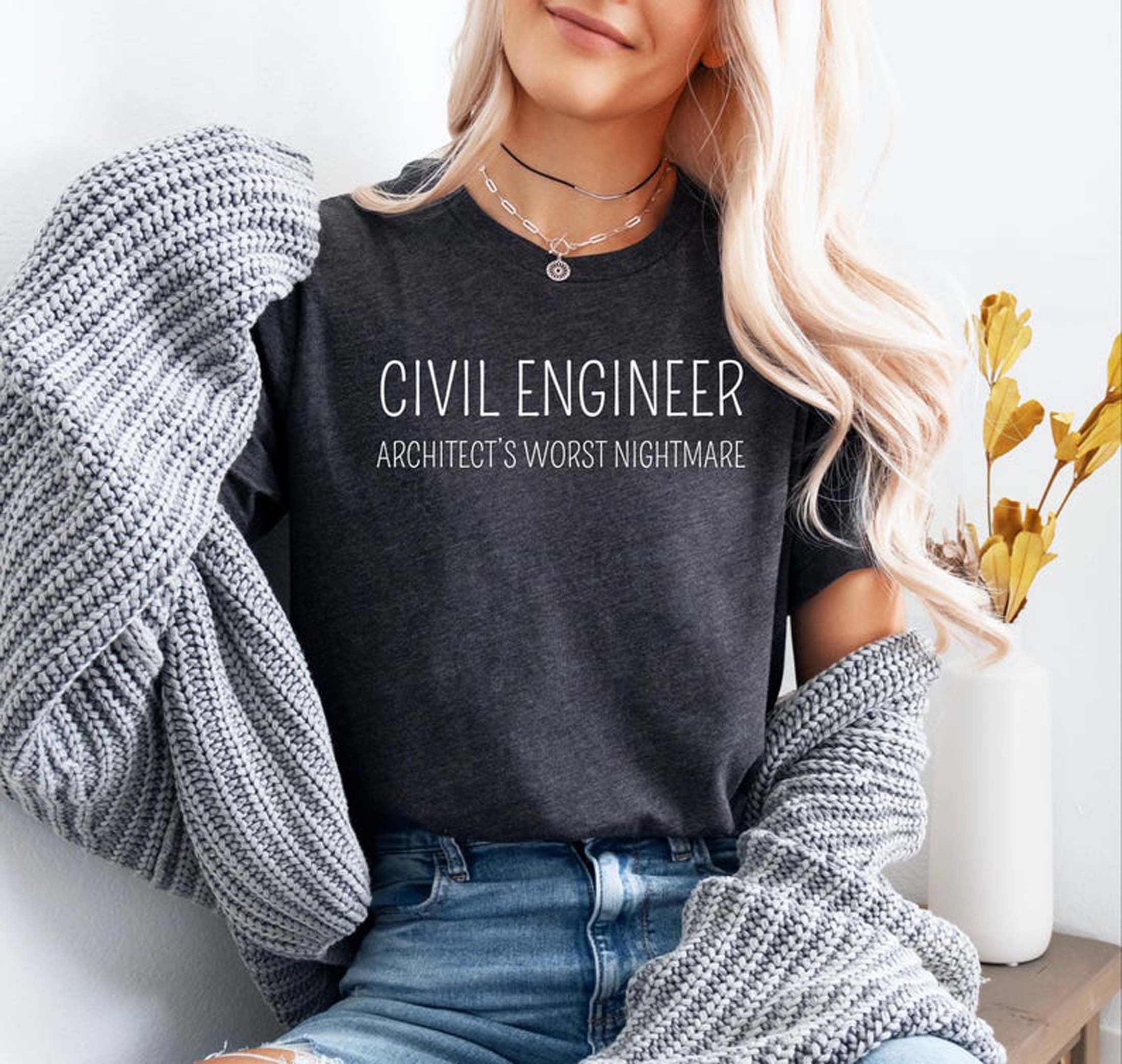 Civil Engineer Shirt, Civil Engineer Gift, Engineer Gift, Engineering ...